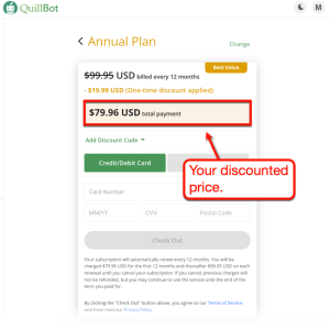 QuillBot Student Discount (2025): Get 20% OFF Today!